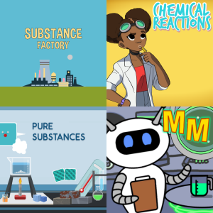 Practice: Conservation of Matter in Chemical Reactions S8P1.f - Free ...